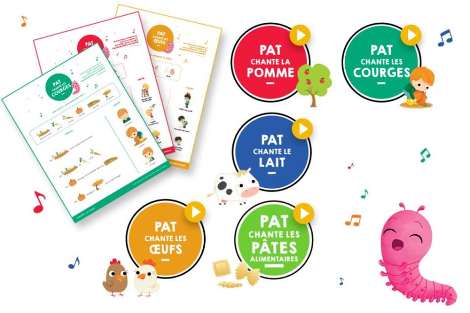 Série de comptines pour enfants | Éducation Nutrition Québec